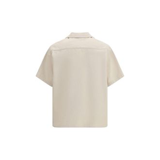 Valentino Mens Beige Denim Shirt