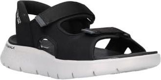 Skechers Sandales pour homme, Noir, 40 EU