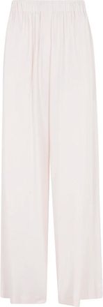 Federica Tosi Femme, Pantalons, Rose, Taille: 34 FR Pantalone fluido Crepe de Chine
