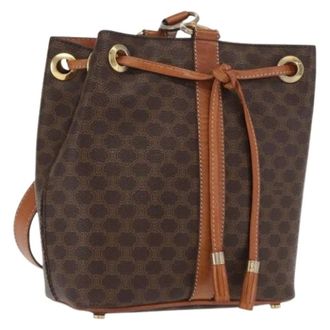 Celine Sac Seau en Plastique Pre-owned - Femme - Pre-owned - Brun - Taille: ONE Size
