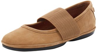 Camper Right Nina, Women Moccasin/Ballerina, Medium Brown, 42, (EU)