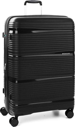 Roncato R-LITE Großer Koffer 75 cm Erweiterbar - Schwarz