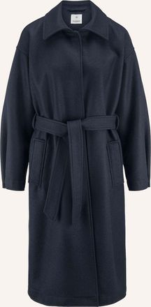 Hessnatur Hessnatur Hessnatur Mantel Boiled Wool Oversized Aus Reiner Bio-Schurwolle blau