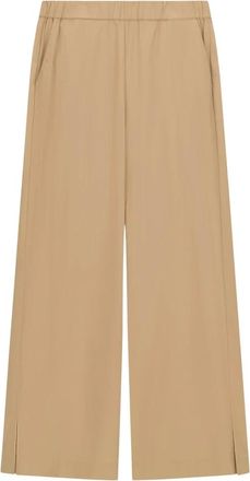 Liviana Conti Femme, Pantalons, Beige, Taille: 36 FR Wide Pantalons
