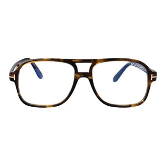 Tom Ford Homme, Accessoires, Brun, Taille: 58 MM Lunettes optiques &eacute;l&eacute;gantes pour hommes