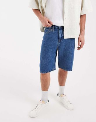 Blend Short ample en jean - Bleu moyen d&eacute;lav&eacute;