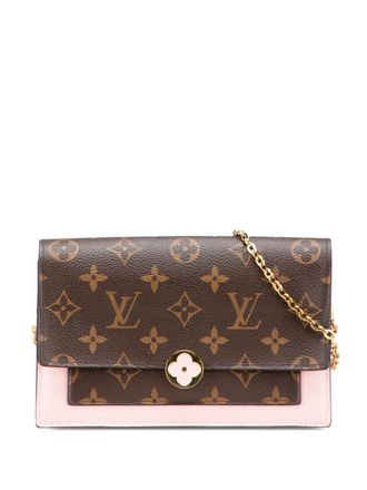 Louis Vuitton sac à bandoulière Flore Wallet On Chain (2019) - Marron