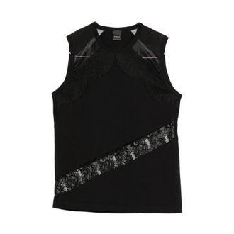 Pinko Molly Knit - - Tops - Damen - Schwarzk - S