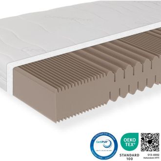Sleepneo Matelas &agrave; couches froides 180x200- H5 -18 cm matelas 180x200- avec housse Active Greenfirst