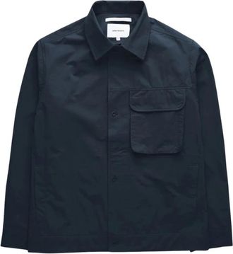 Norse Projects Homme, Vestes, Bleu, Taille: M Surchemise Mols Commuter