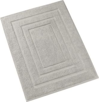 De Witte Lietaer 195199 Badematte, Baumwolle, Hellgrau, 75 x 50 cm