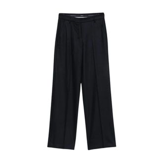 Max Mara Weite Hosen - - Trousers - Damen - Blau - L