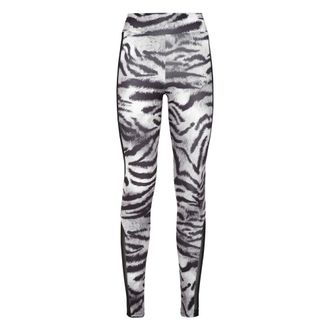 Plein Sport Femme, Pantalons, Noir, Taille: 42 FR High Waist Leggings Tiger