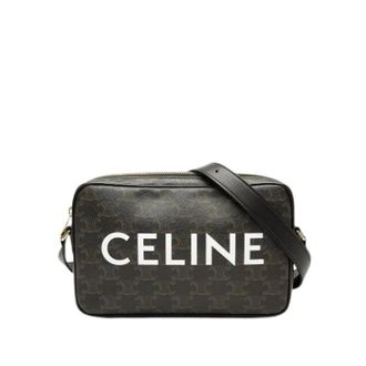 Celine Pre-owned Canvas Crossbody Bag - - Pre-owned - Damen - Braun - ONE SIZE