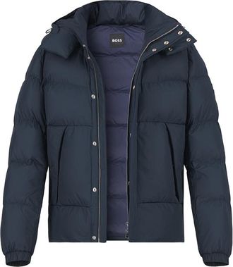 HUGO BOSS Herren Jacken blau unifarben