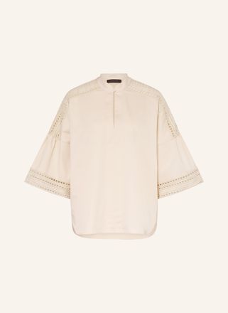 Elena Miro Elena Miro Blusenshirt Mit 3/4-Arm Und Lochspitze beige