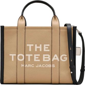 Marc Jacobs Femme, Sacs, Beige, Taille: ONE Size Colorblock Medium Tote Bag