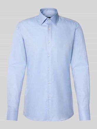 HUGO BOSS Slim Fit Businesshemd aus reiner Baumwolle Modell HANK