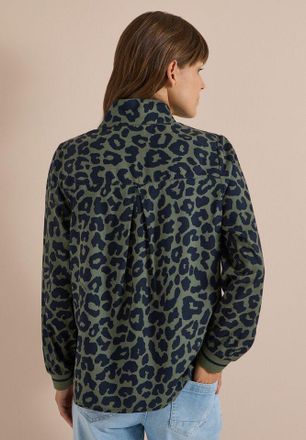 Cecil Langarmbluse im angesagten Leo-Look