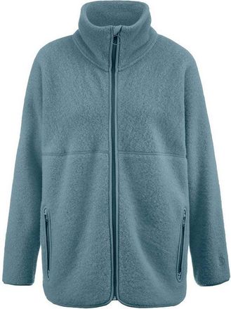 Hessnatur Fleecejacke Oversized aus reiner Bio-Merinowolle (1-St)