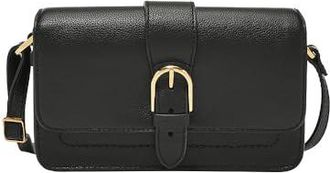 Fossil Sac porté croisé à rabat PM Zoey en cuir pour femme, ZB1937001
