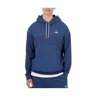 Le Coq Sportif Homme, Sweatshirts et sweats &agrave; capuche, Bleu, Taille: XL Contemporain Sweat &agrave; capuche
