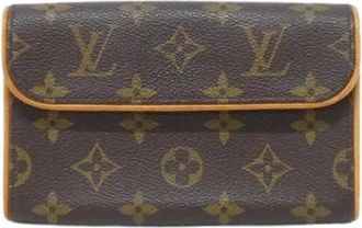 Louis Vuitton Pre-owned Monogram Pochette Florentine Sac banane - Femme - Pre-owned - Brun - Taille: ONE Size
