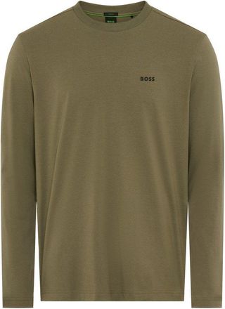 HUGO BOSS Langarmshirt Tee Long mit Rundhalsausschnitt