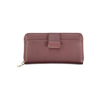 Mario Valentino Femme, Accessoires, Rouge, Taille: ONE Size Polyurethane Wallet