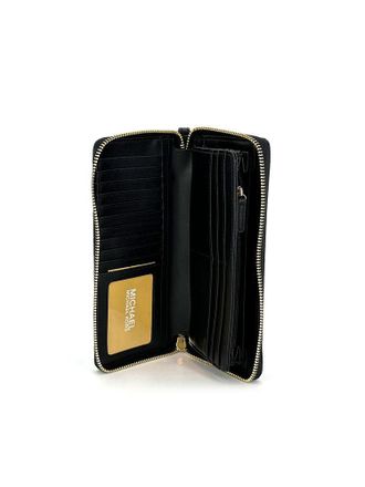 Michael Kors Womens Wallet Black Leather Bags