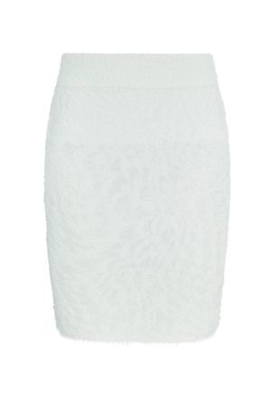Mymo Strickrock Damen weiss