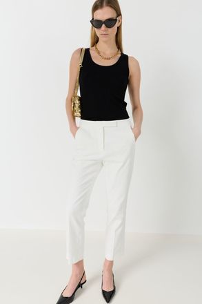 Gerard Darel Pantalon en coton au dos &eacute;lastiqu&eacute; - AURIA - Ecru
