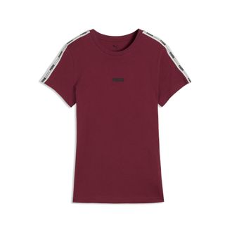 Puma Tape T-Shirt Damen, Kleidung, Rot, S