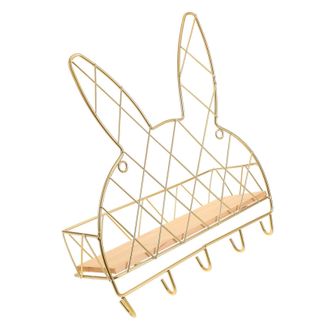 Artibetter Wandregal Badezimmer Wandhalterung aus Stabilem Eisen zur Platzsparenden Aufbewahrung von Shampoo und Badutensilien ohne Bohren für Toilette und Küche