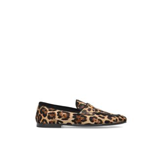 Dolce & Gabbana Loafer mit Tiermotiv - - Shoes - Herren - Braun - 43 1/2 EU
