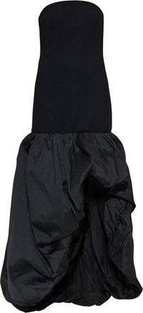 Rotate Asymmetrisches Kleid mit nackten Schultern - - Dresses - Damen - Schwarzk - XS