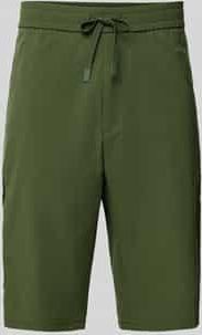 HUGO BOSS Bermudas mit elastischem Bund und Cargotaschen