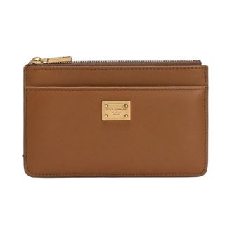 Dolce & Gabbana Braune Geldb&ouml;rsen f&uuml;r M&auml;nner - - Accessories - Damen - Braun - ONE SIZE