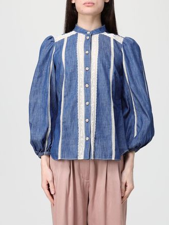 Zimmermann Hemdbluse ZIMMERMANN Damen Farbe Blau
