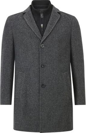 Jan Vanderstorm Homme Manteau Unska Gris, 5xl (xxxxxl) - 74