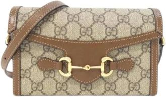 Gucci Sac bandouli&egrave;re vintage GG Supreme Pre-owned - Femme - Pre-owned - Beige - Taille: ONE Size