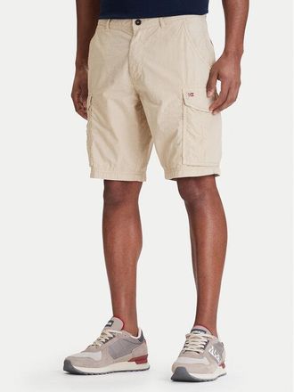 Napapijri Stoffshorts Noto 2.0 NP0A4HOQ Beige Regular Fit