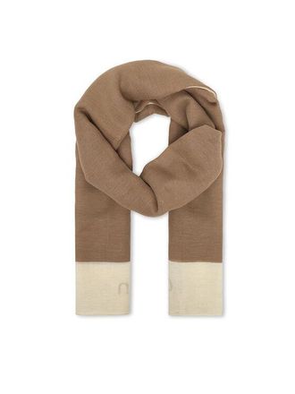 Calvin Klein Schal Linen Blend Emblem Pareo Scarf LV04F9021G Beige