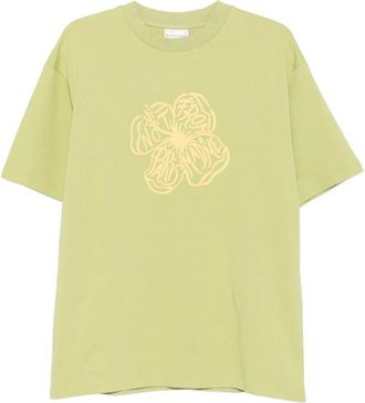 Dr&ocirc;le de Monsieur Floral-print T-shirt