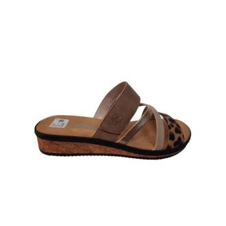 Rieker Femme, Chaussures, Brun, Taille: 41 EU Slippers
