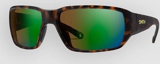 Smith Hookset Matte Tortoise Sonnenbrille cp glass plrcmc brn grn m