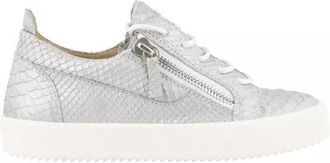 Giuseppe Zanotti Giuseppe Zanotti Low-Top Sneaker - May London Leather Sneakers - Gr. 40 (EU) - in Silber - für Damen