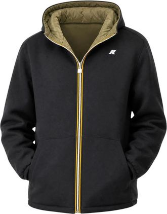 K-Way Homme, Vestes, Noir, Taille: S Veste Jack Spacer Nylon Double