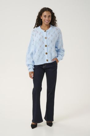 Culture Strickjacke Oversize fit blue