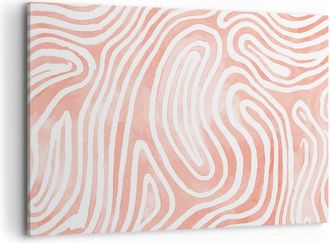 Arttor Wandbilder Dekoration Wohnzimmer Minimalismus Moderne Kunst Abstraktion Bilder auf Leinwand 120x80cm Leinwandbild Schlafzimmer Deko Wand Kunstdruck Ar